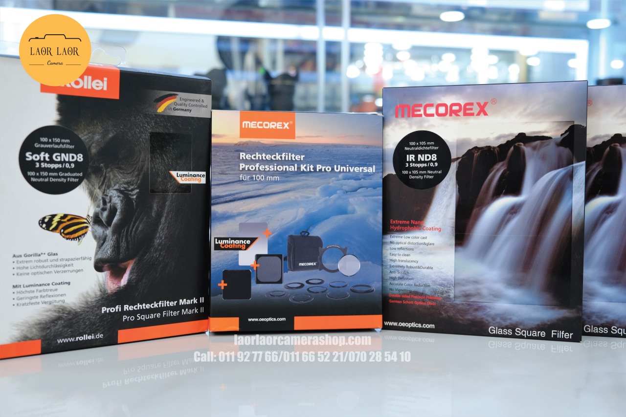 Glass Square Filter - Laor Laor Camera Shop ល្អល្អ ហាងលក់ម៉ាស៊ីនថត
