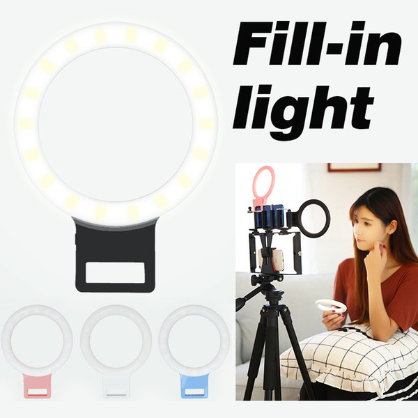 Ring Light for Smart Phone, mini ring light for selfie, mini ring light ...